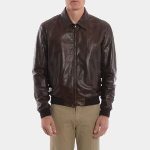 Happy Days The Fonz aka Fonzie Brown Leather Jacket - SAFYD
