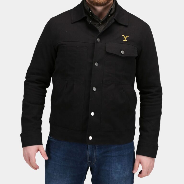 Yellowstone Rip Wheeler Black Cruiser Jacket | Top American TV Series ...