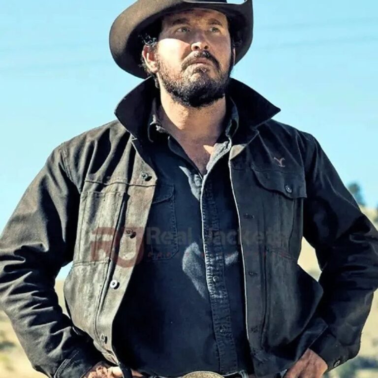 Yellowstone Rip Wheeler Black Cruiser Jacket | Top American TV Series ...