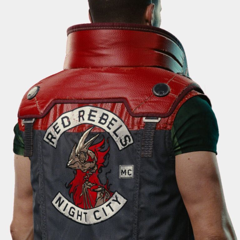 Cyberpunk 2077: Phantom Liberty Rarog (Night City) Vest | Red Rebels ...