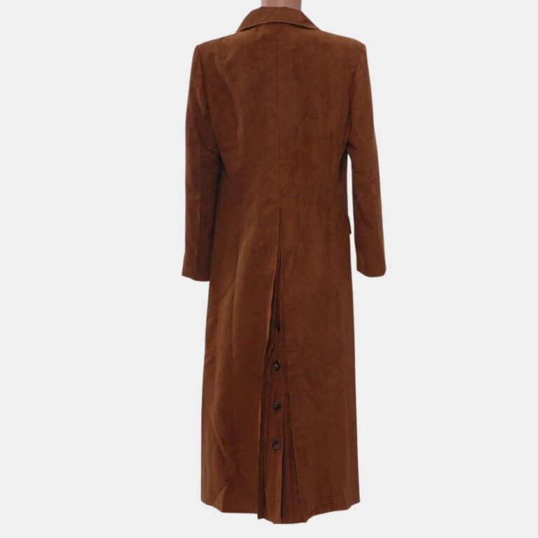 10th Doctor Who David Tennant Wool Long Trench Coat - SAFYD