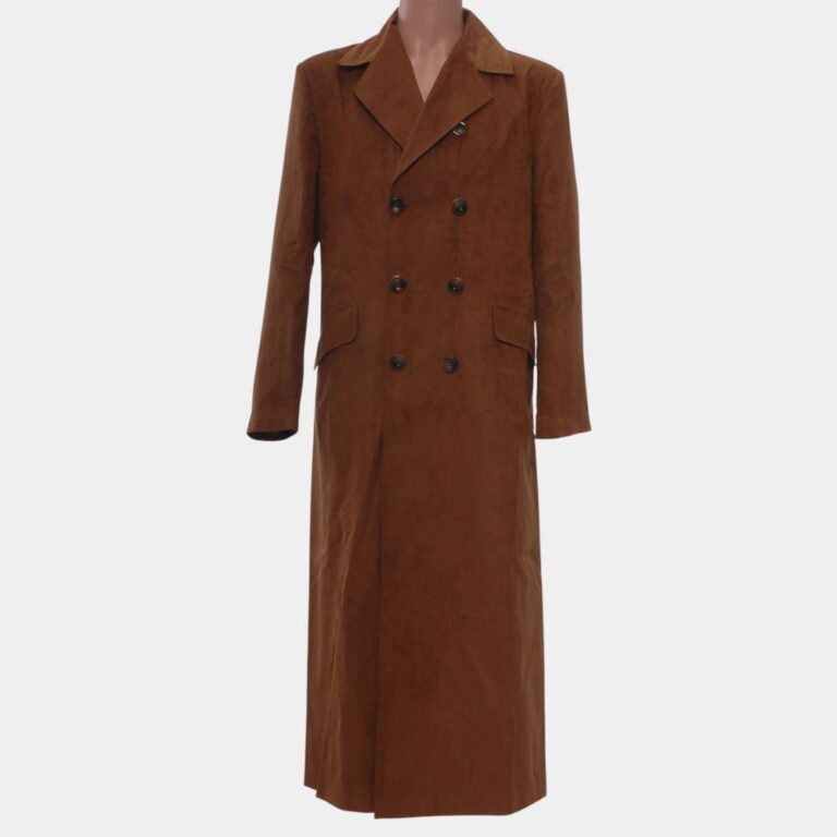 10th Doctor Who David Tennant Wool Long Trench Coat - SAFYD
