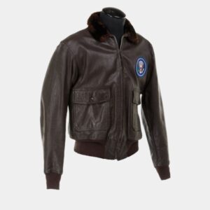 John F. Kennedy Iconic Presidential Leather G-1 Bomber Jacket - U.S ...