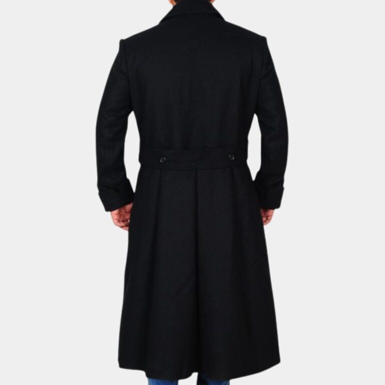 Sherlock Holmes Trench Coat aka Benedict Cumberbatch Wool Long Overcoat ...