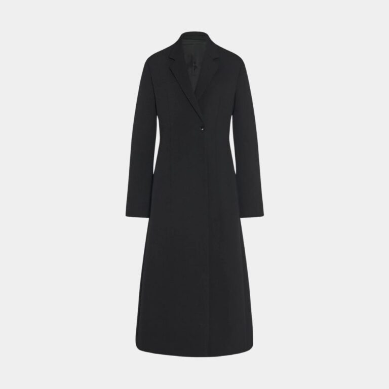 Agatha Harkness Black Long Frock Coat - Detective Black Long Coat - SAFYD