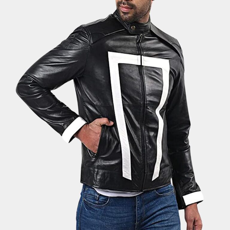 Agents of Shield S04 Ghost Rider aka Robbie Reyes Black Leather ...