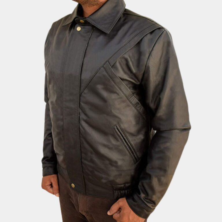 David Hasselhoff aka Michael Knight Rider Black Leather Jacket - SAFYD