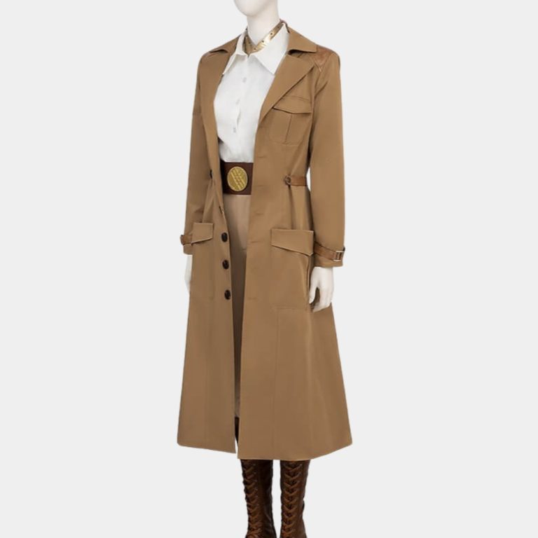 Cassandra Nova Coat aka Emma Corrin Wool Over Length Coat - SAFYD