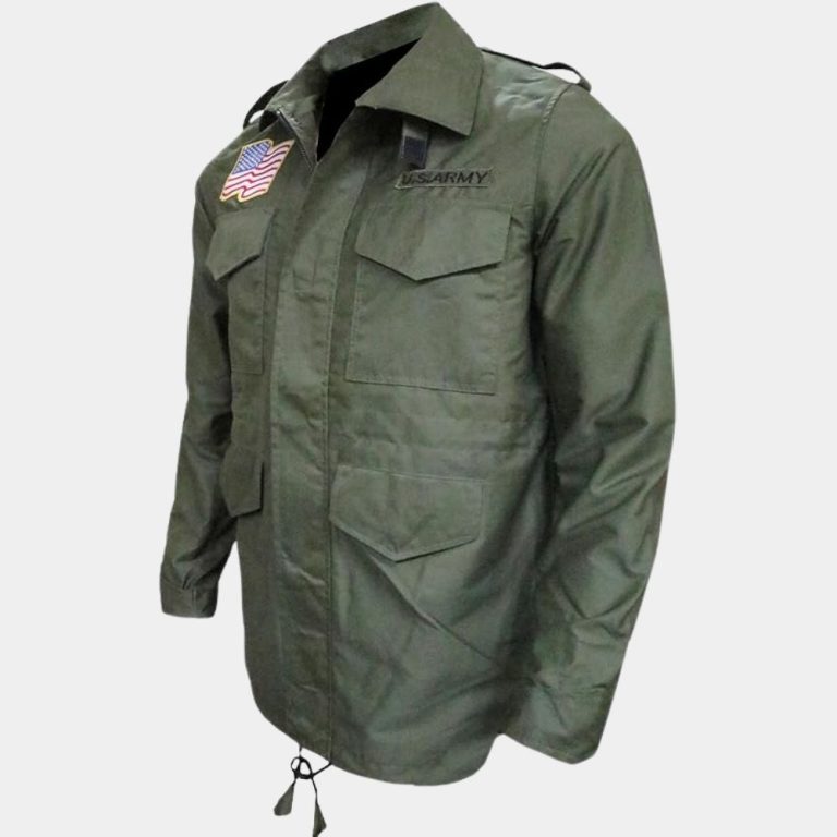 Rambo First Blood Green Military Jaclet - Sylvester Stallone WW2 M65 ...