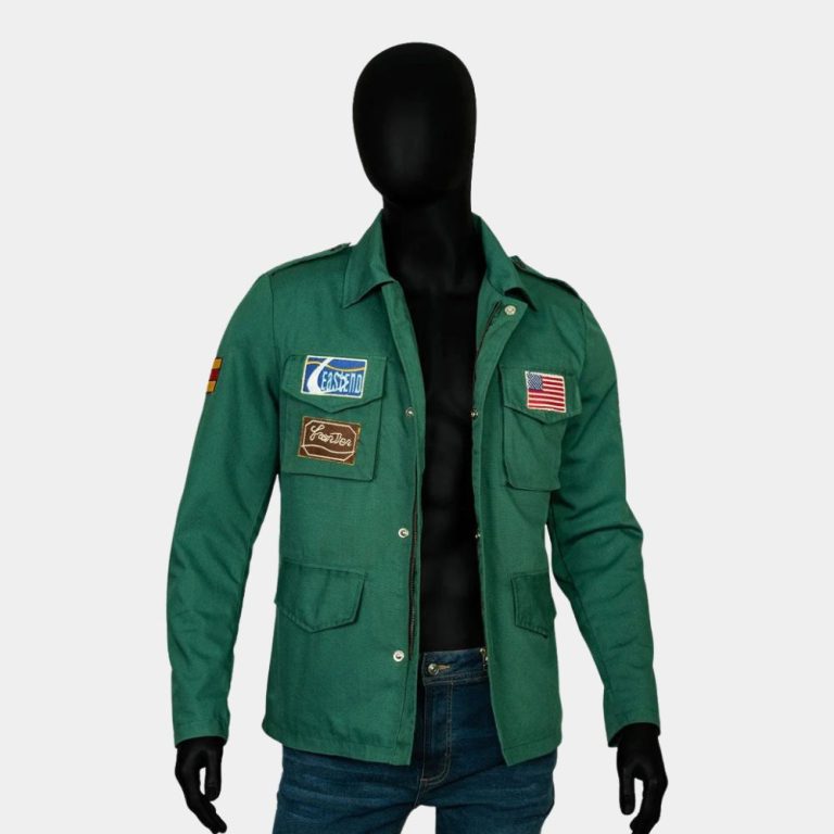 Silent Hill 2 James Sunderland aka Guy Cihi Green Cotton Jacket- SAFYD