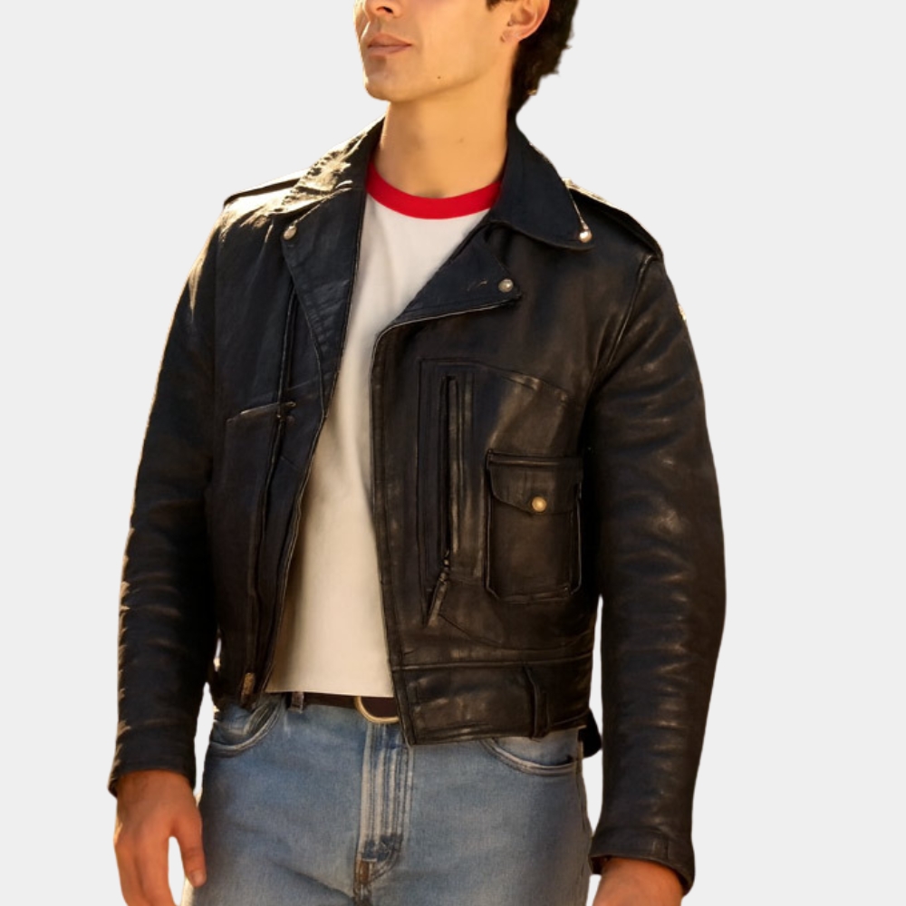 Camp Rock 3 Joe Jonas (Shane Gray) Black Leather Jacket - Order Now at ...